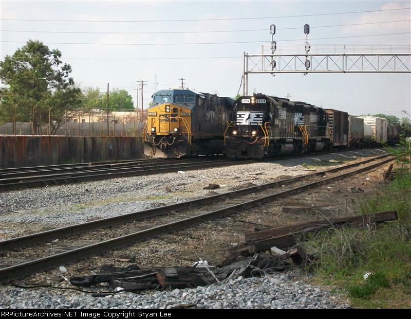 NS and CSX Meet at Tillman